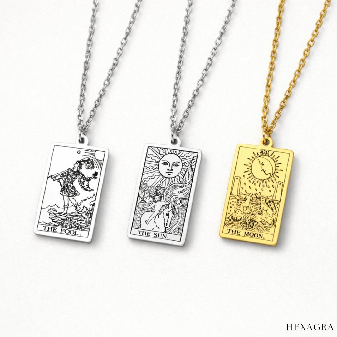 Solivis Tarot Amulet Necklace – All 22 Major Arcana | Hexagra – hexagra